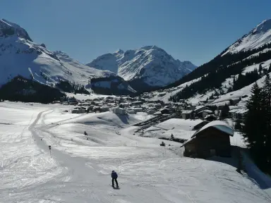 Skigebiet Oberlech - Skiurlaub & Skifahren in Österreich